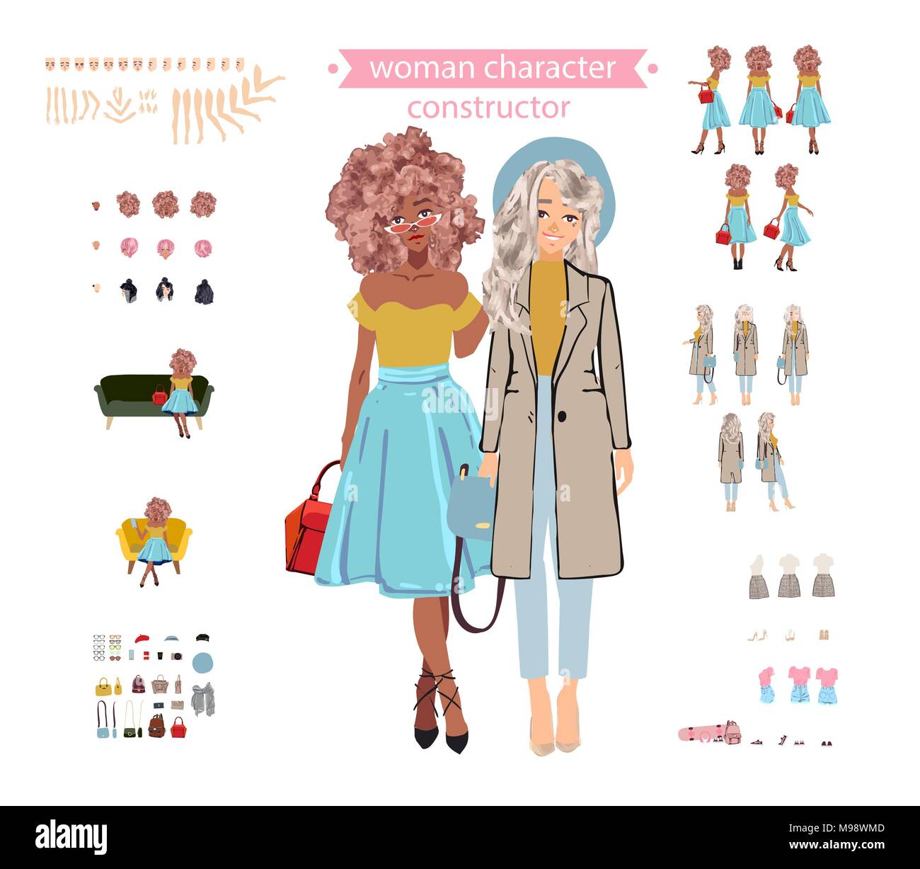 Lip sofa Stock Vector Images - Alamy