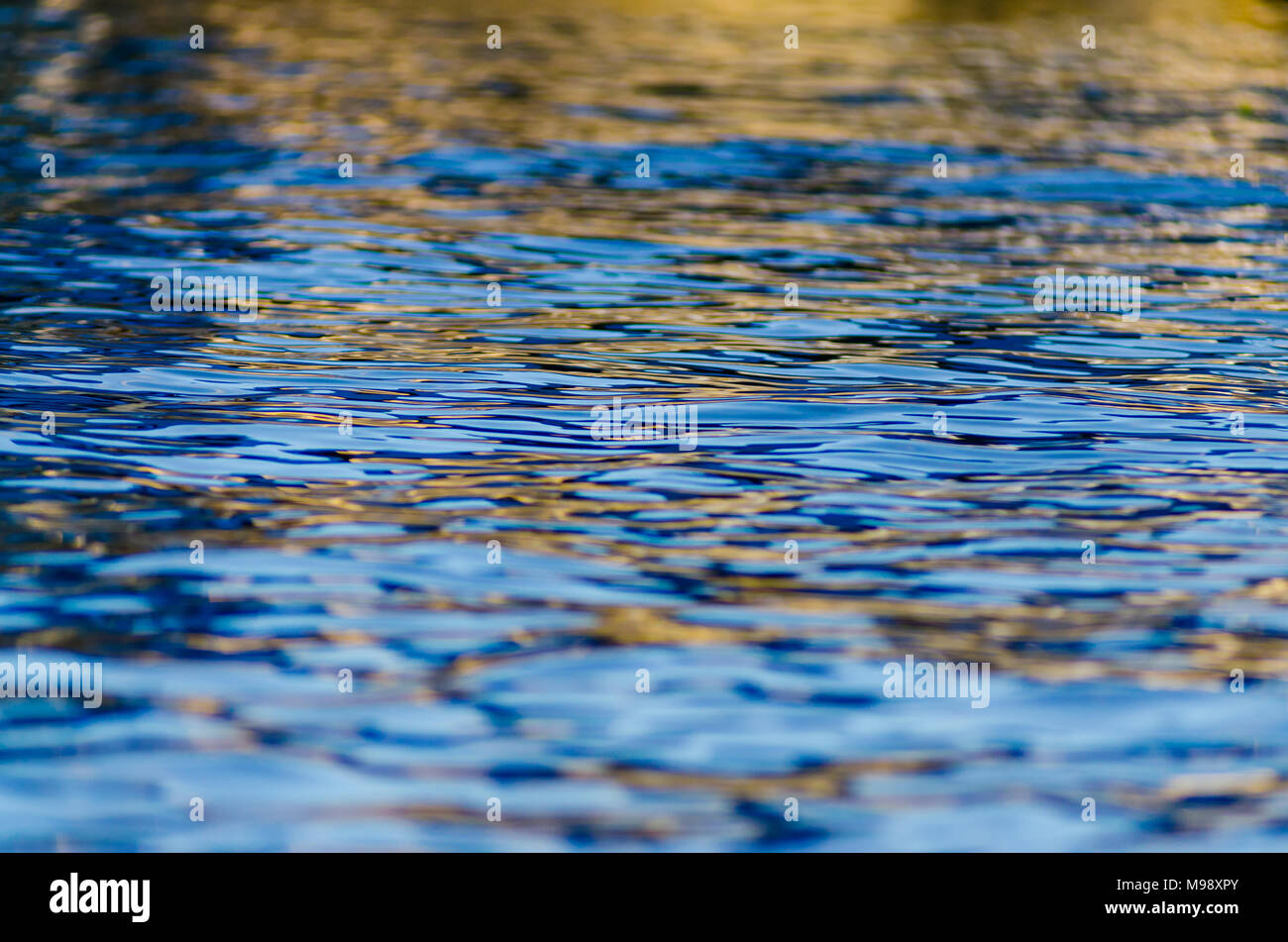Background image featuring gold and blue ripples on the waters of Lake ...