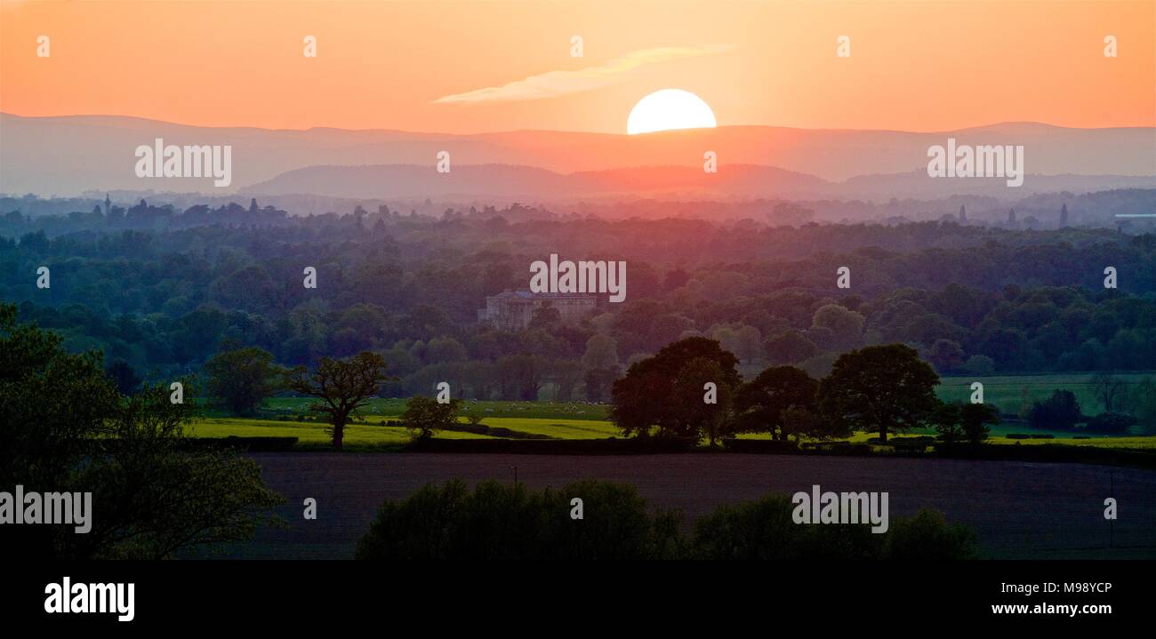 Shropshire sunset hi-res stock photography and images - Alamy