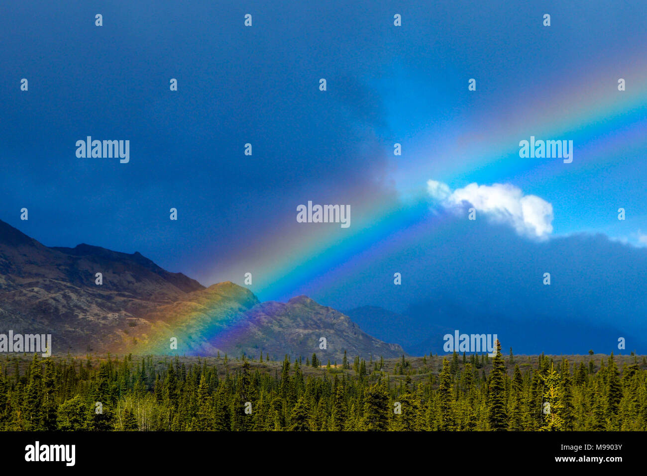 Rainbow cloudy hi-res stock photography and images - Alamy