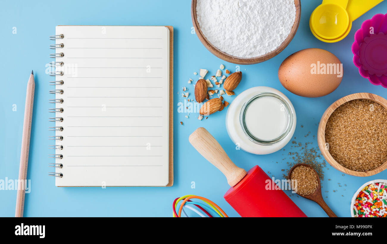 Recipe book layout hi-res stock photography and images - Alamy