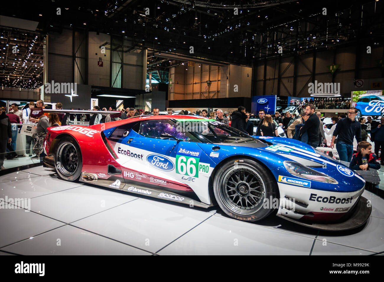 Switzerland, March 2018 - magnificent cars and hypercars on display at ...