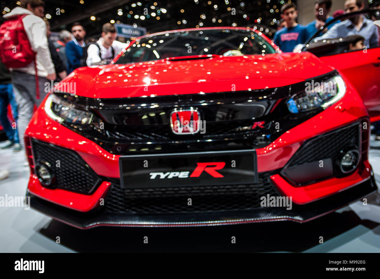 Switzerland, March 2018 - magnificent cars and hypercars on display at ...