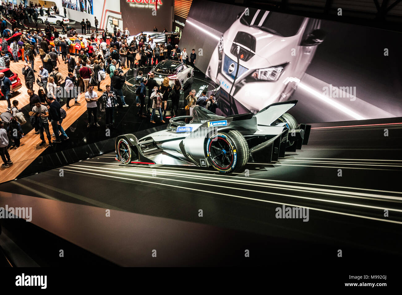 Switzerland, March 2018 - magnificent cars and hypercars on display at ...