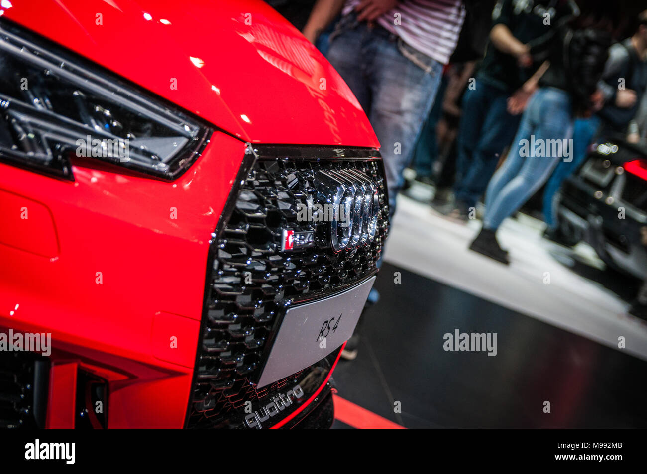 Switzerland, March 2018 - magnificent cars and hypercars on display at ...