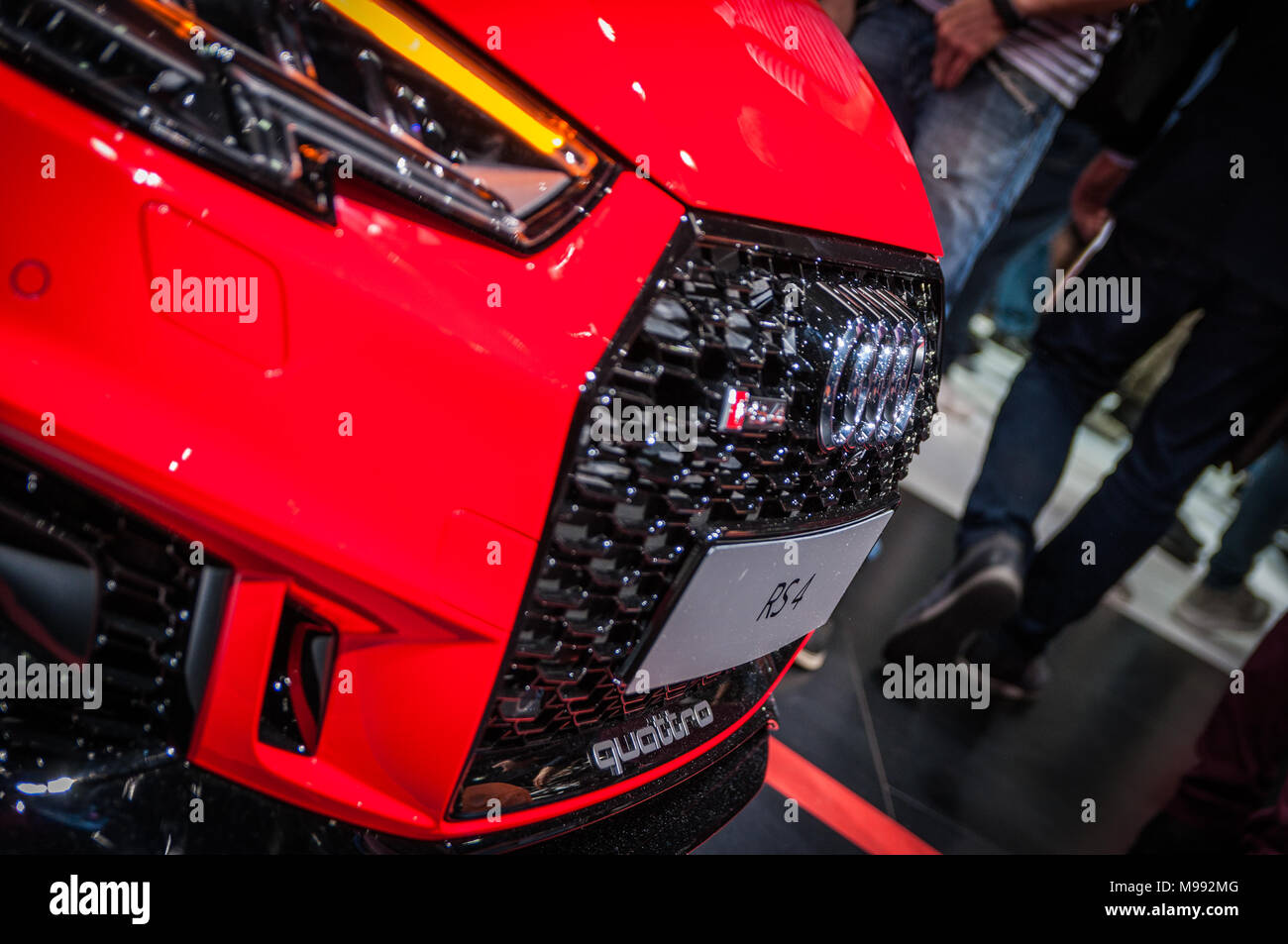 Switzerland, March 2018 - magnificent cars and hypercars on display at ...