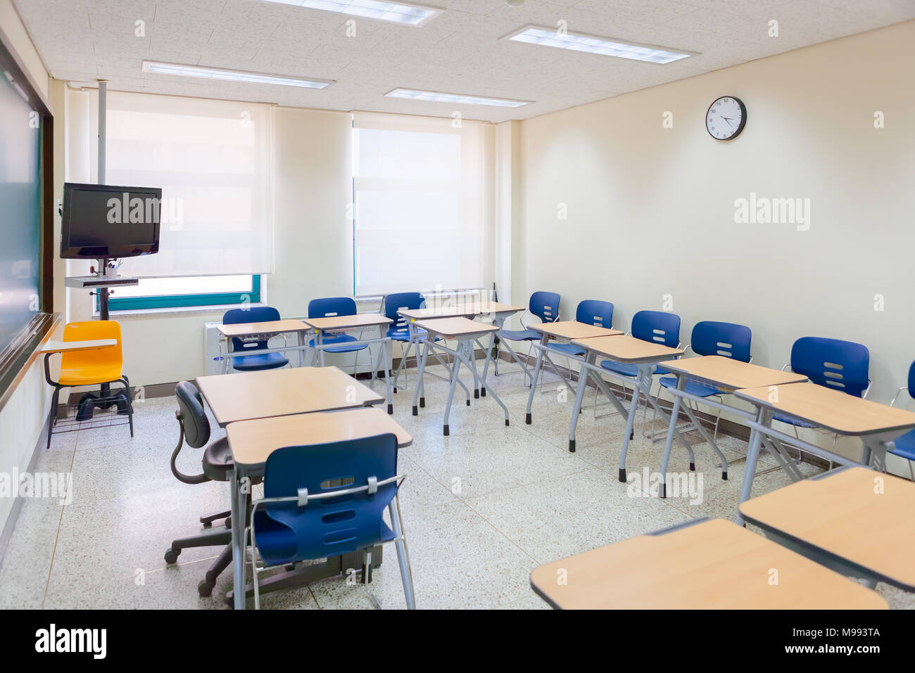 Modern University Classroom