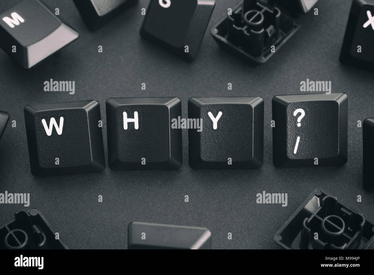 Question mark key keyboard hi-res stock photography and images - Alamy