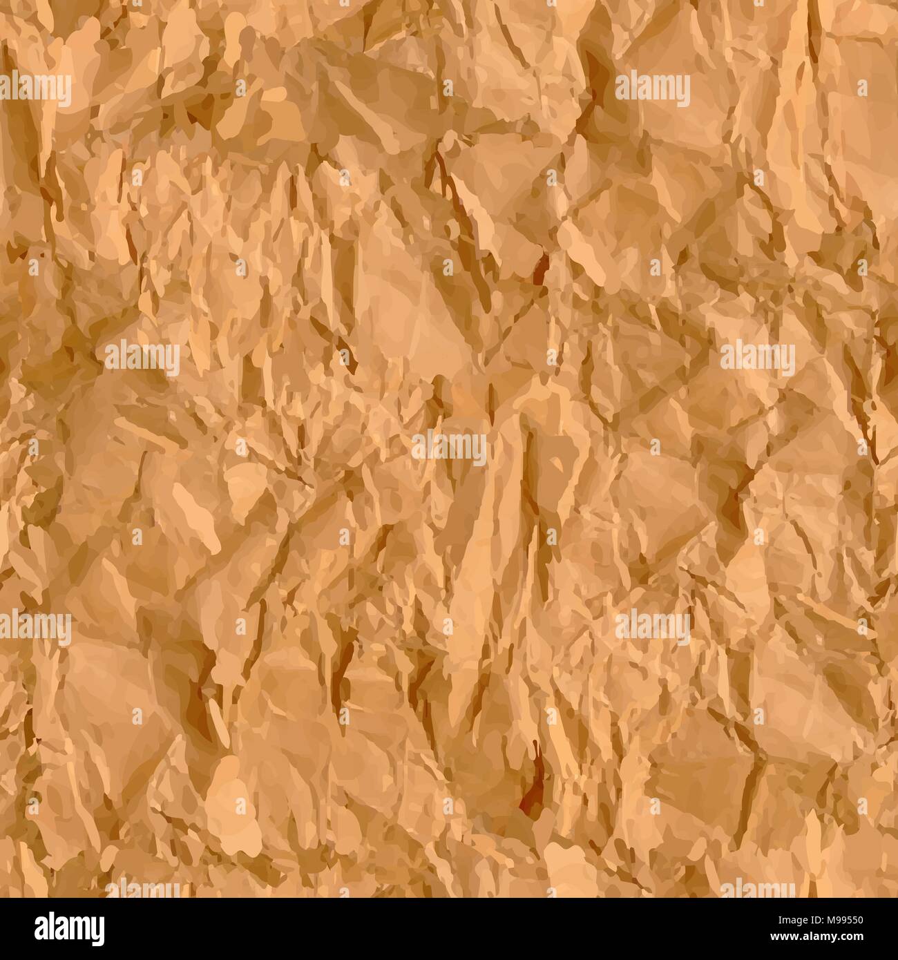 Realistic vector seamless texture of crumpled wrapping paper Stock ...