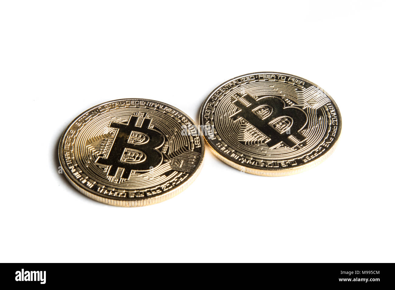 Bitcoin tokens hi-res stock photography and images - Alamy