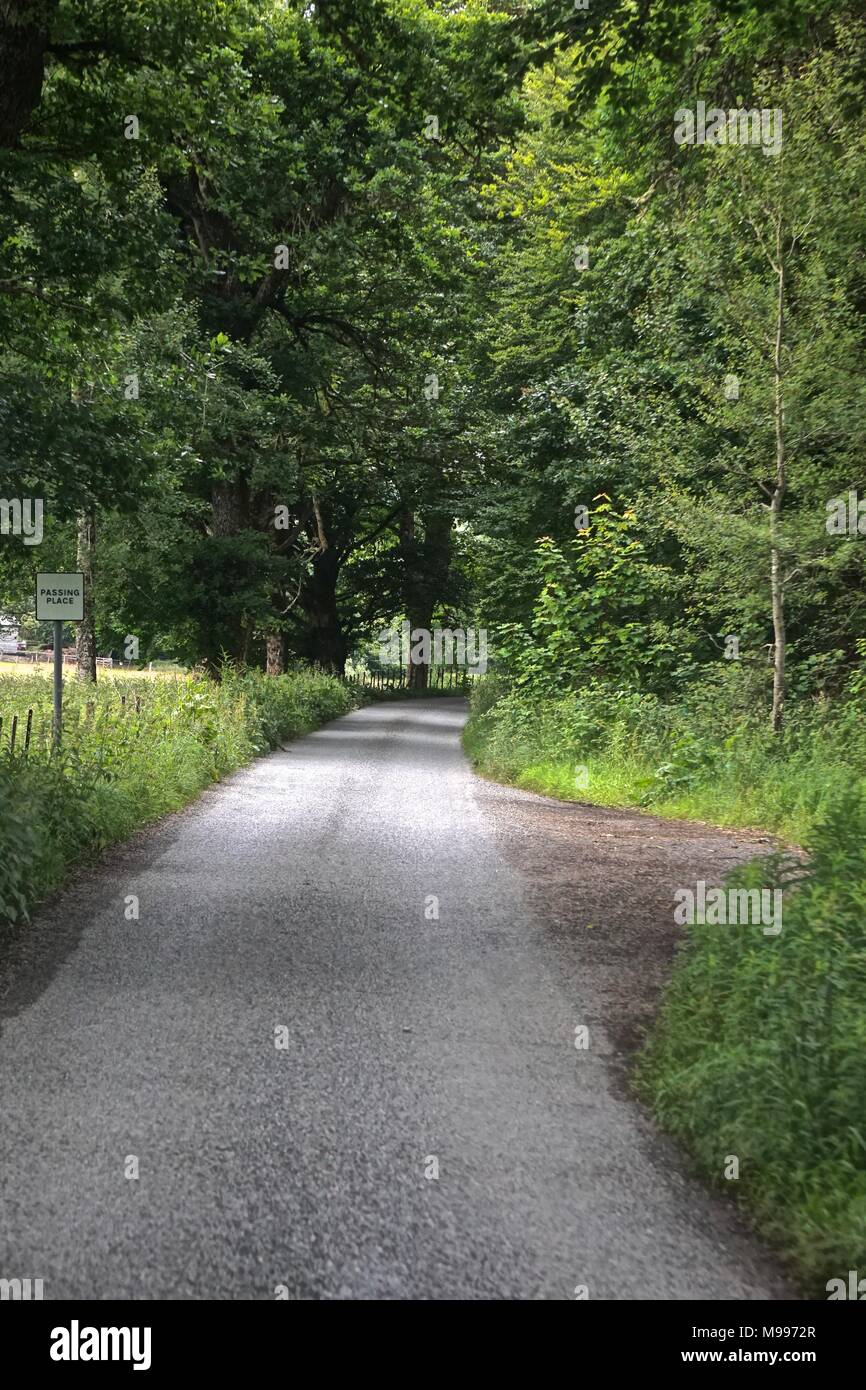 Truck passing a road sign hi-res stock photography and images - Alamy