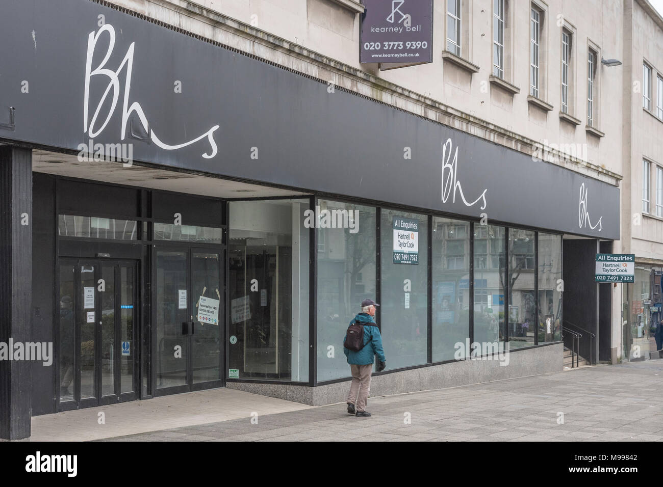 Empty BHS store in Plymouth, Devon, after closing down & liquidation ...