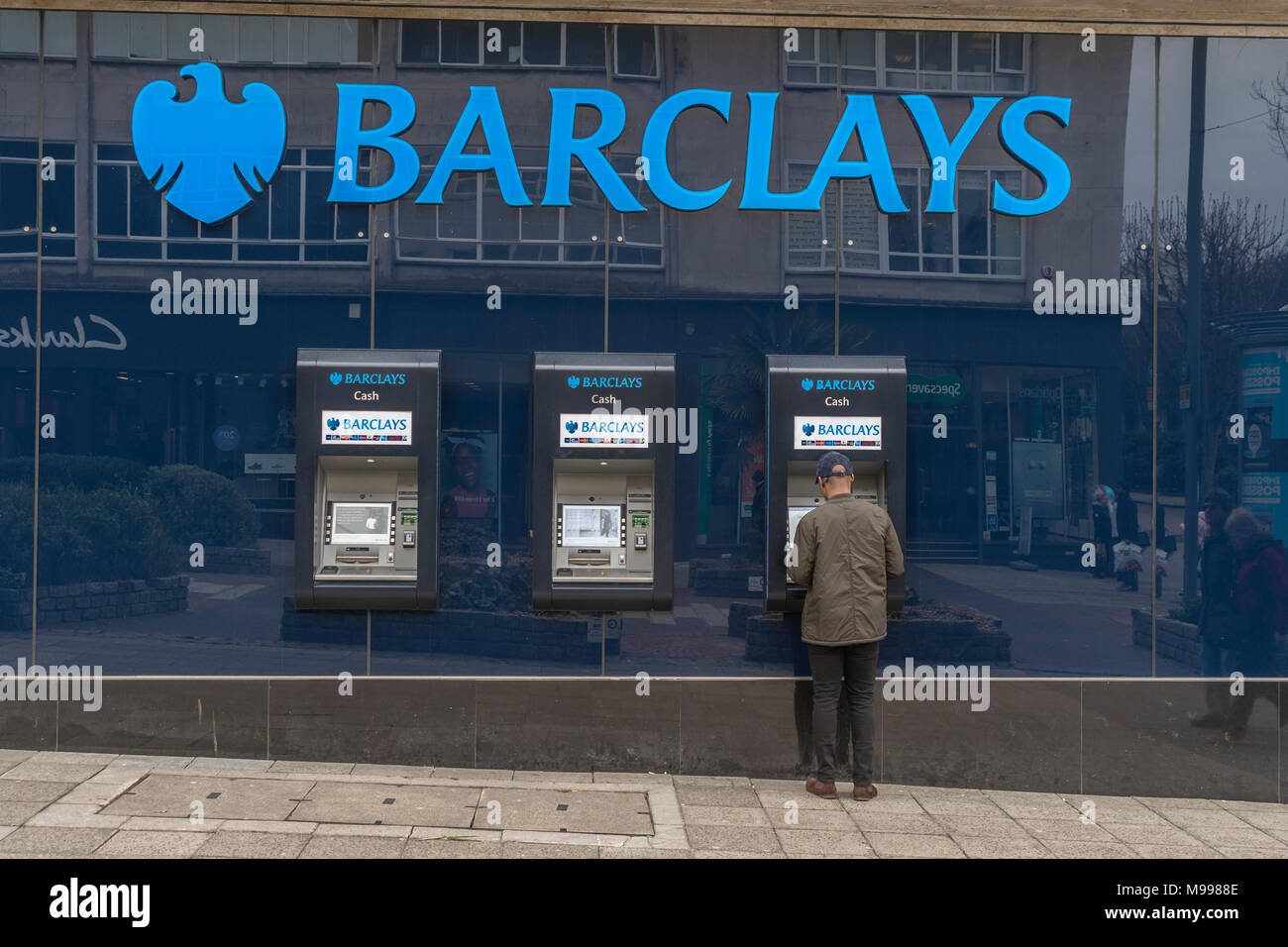Barclays Bank Atm High Resolution Stock Photography and Images - Alamy