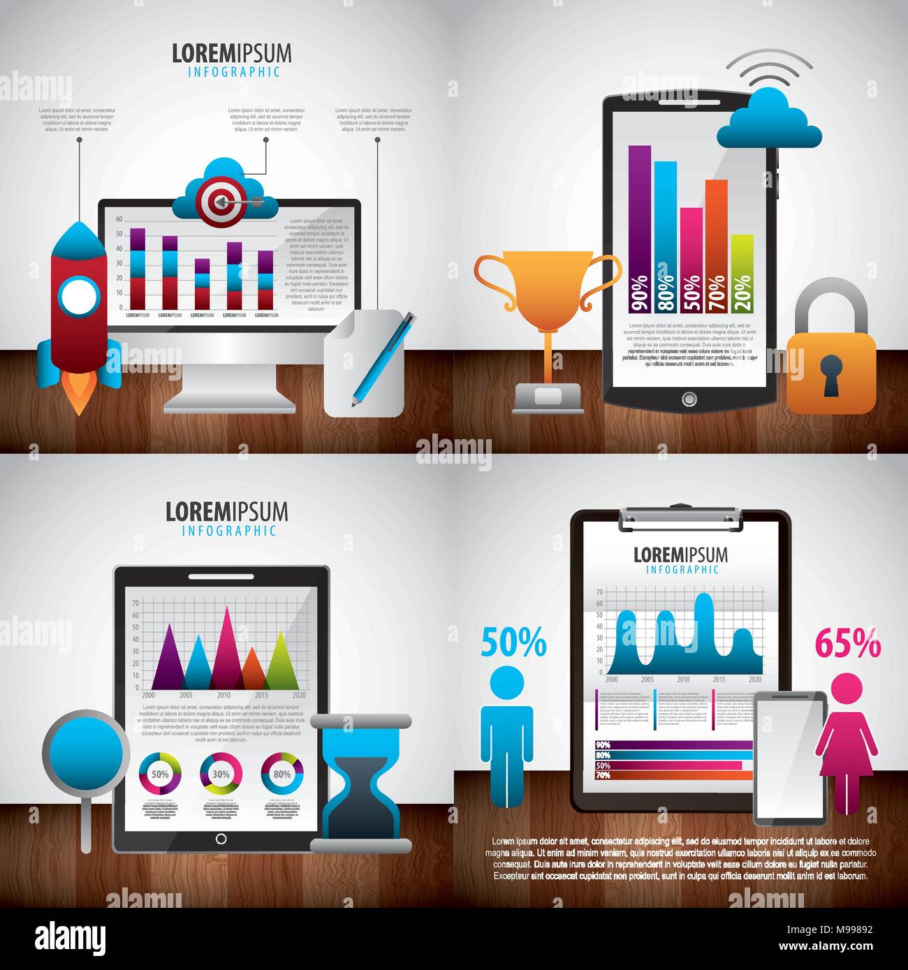 infographic statistics analysis Stock Vector Image & Art - Alamy