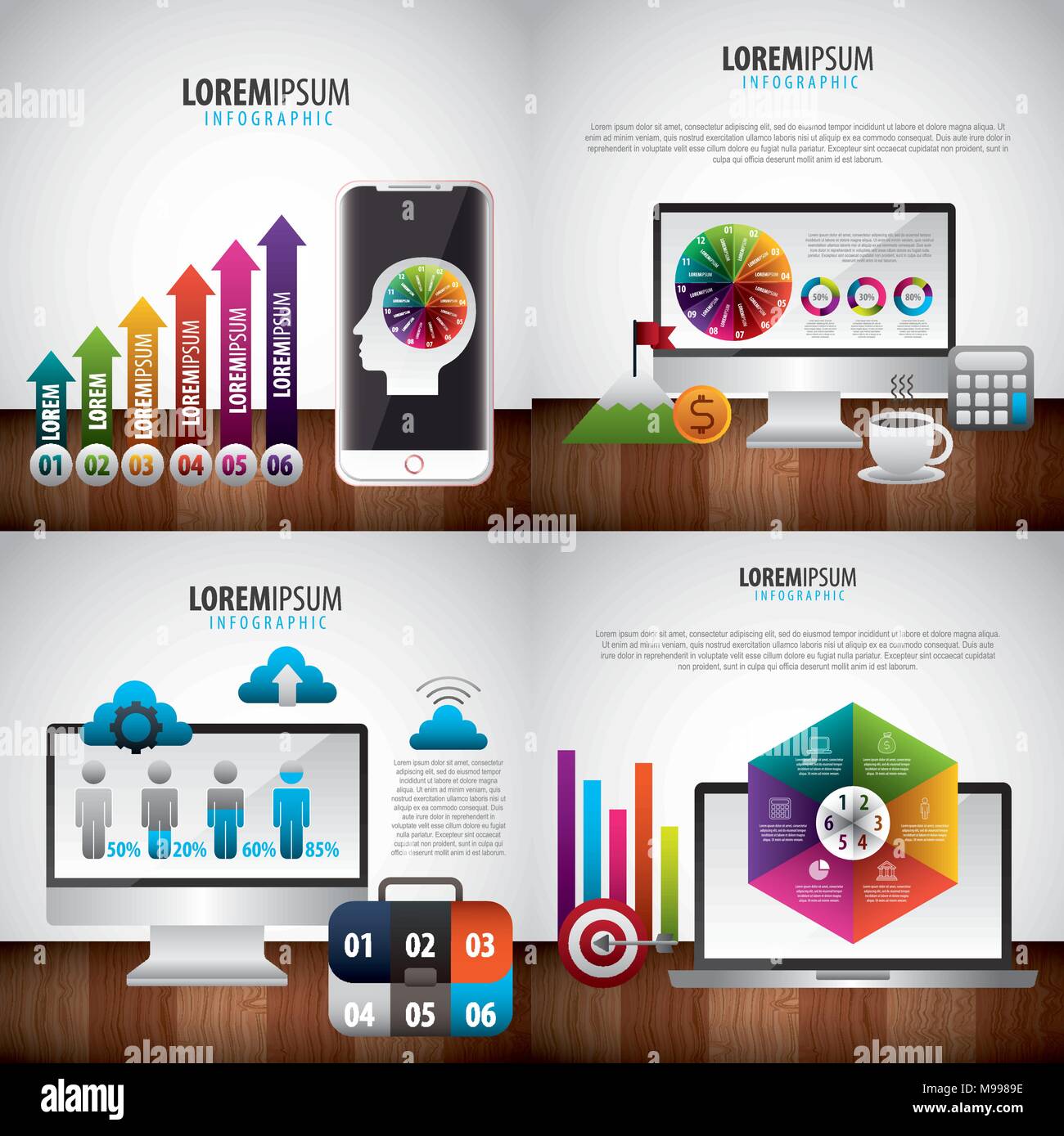 infographic statistics analysis Stock Vector Image & Art - Alamy