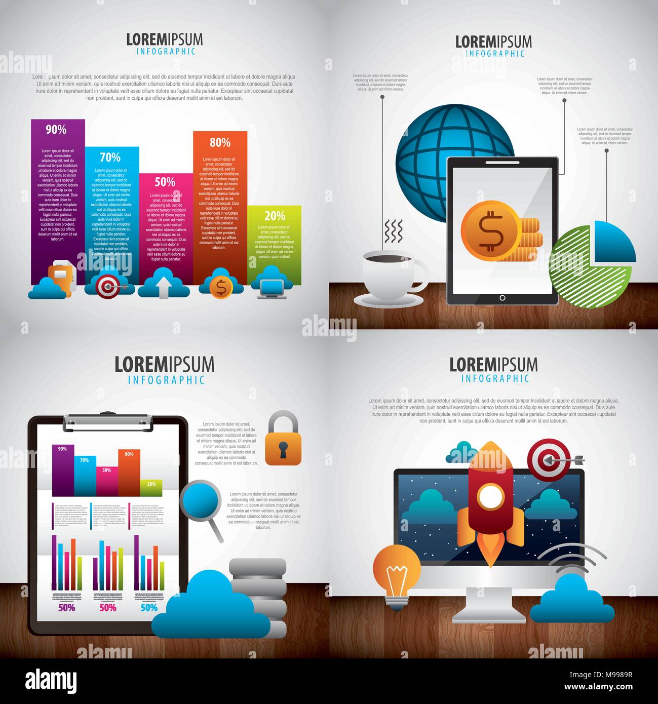 infographic statistics analysis Stock Vector Image & Art - Alamy