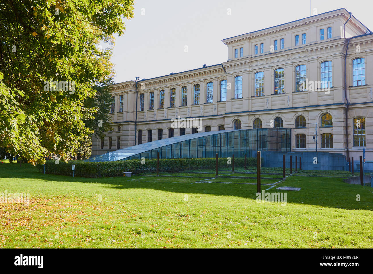 Modern Extension On Rear Of National Library Of Sweden Kungliga