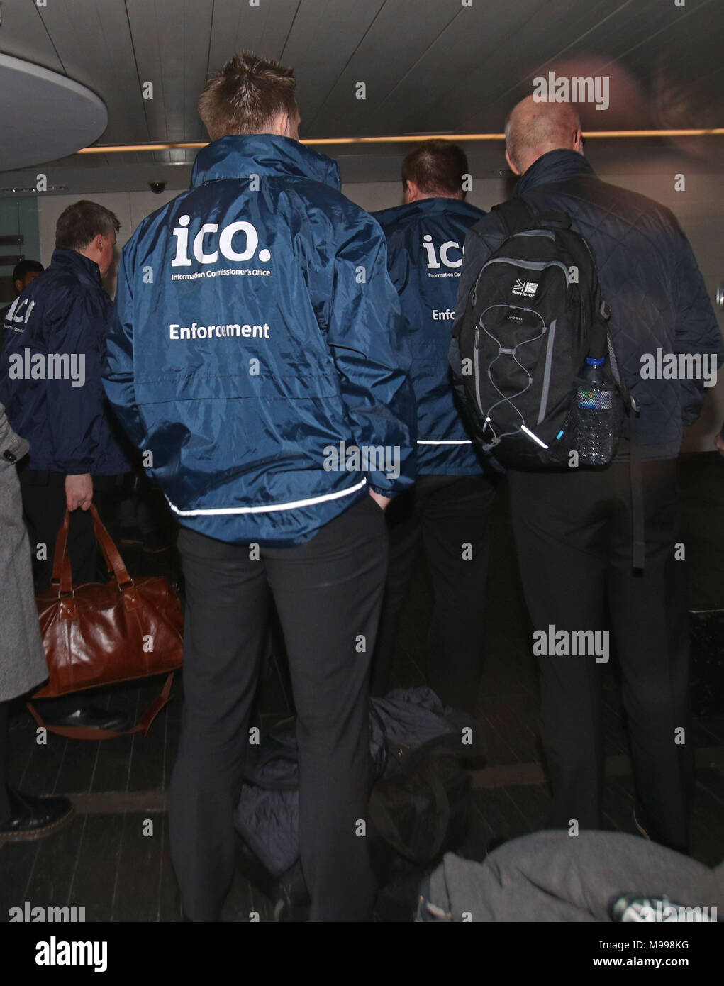 Enforcement officers working for the Information Commissioner's Office ...