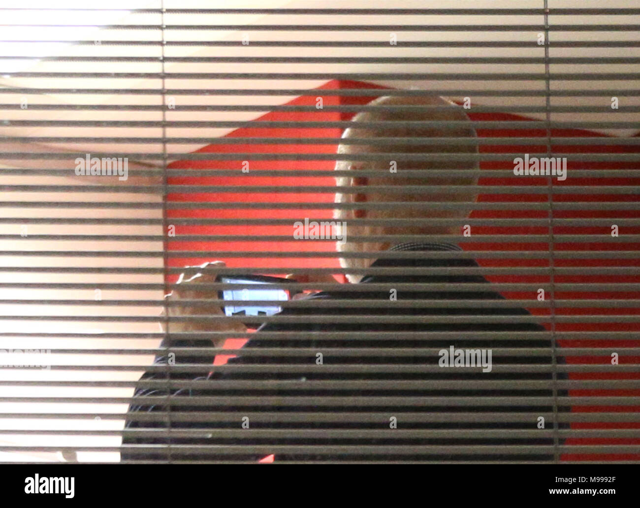 Information Commissioner's Office enforcement officers working on the ...