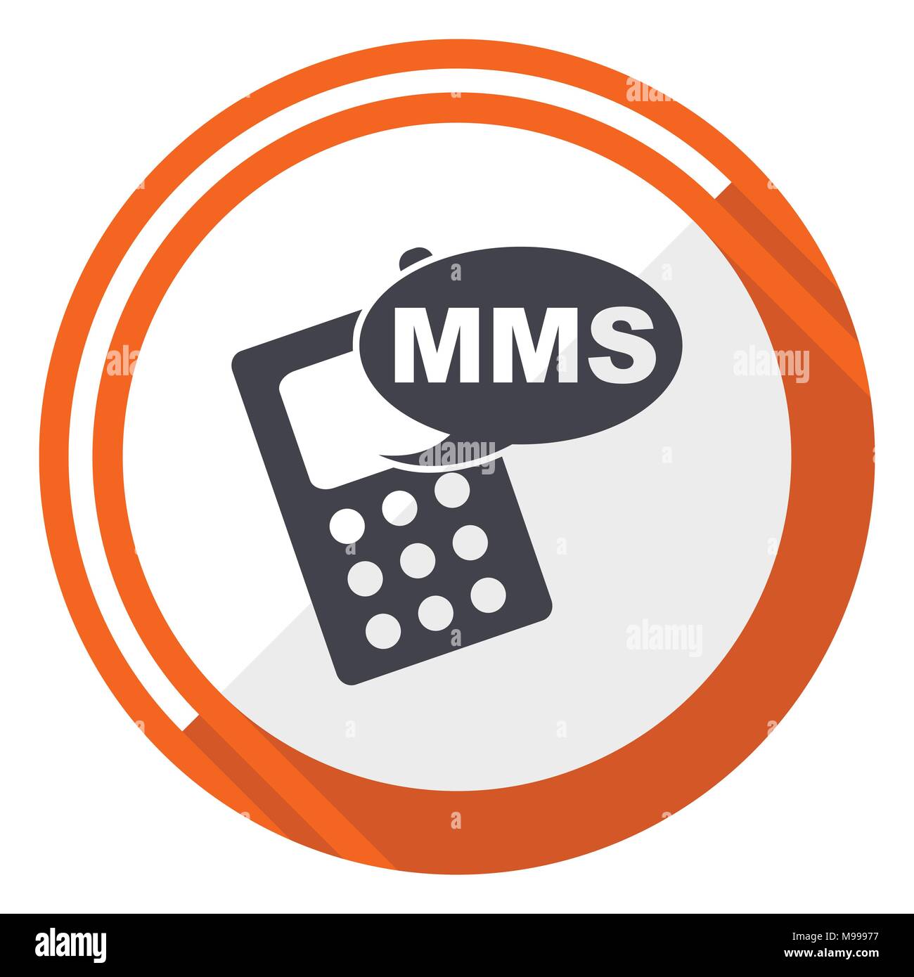 Mms logo design Stock Vector Images - Alamy