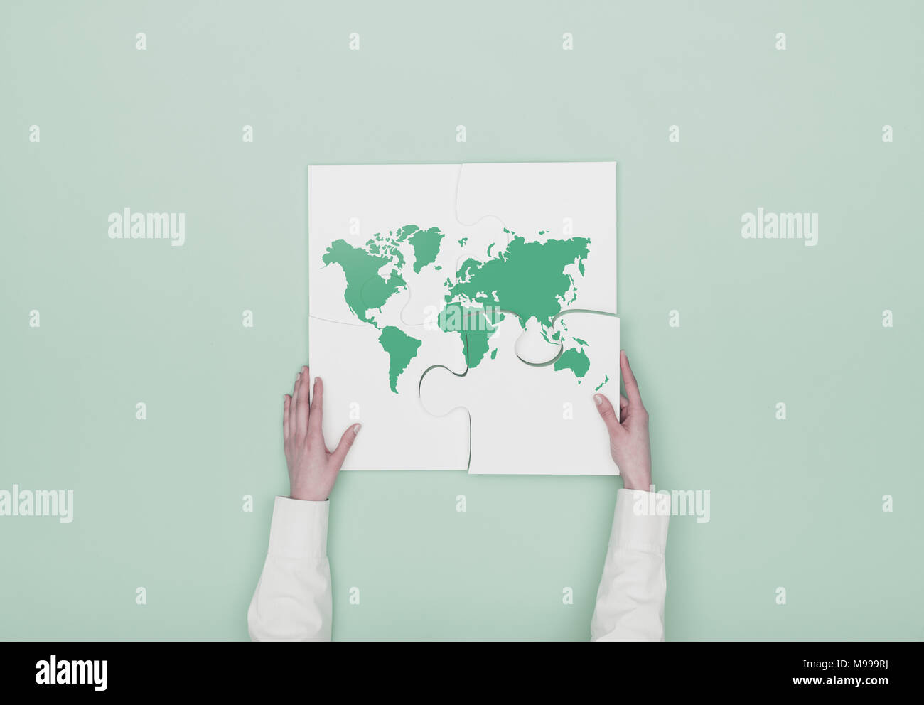 Missing piece map hi-res stock photography and images - Alamy