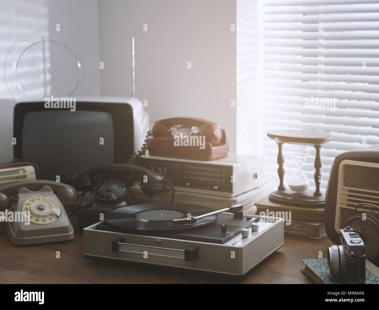 1950s radio antenna hi-res stock photography and images - Alamy