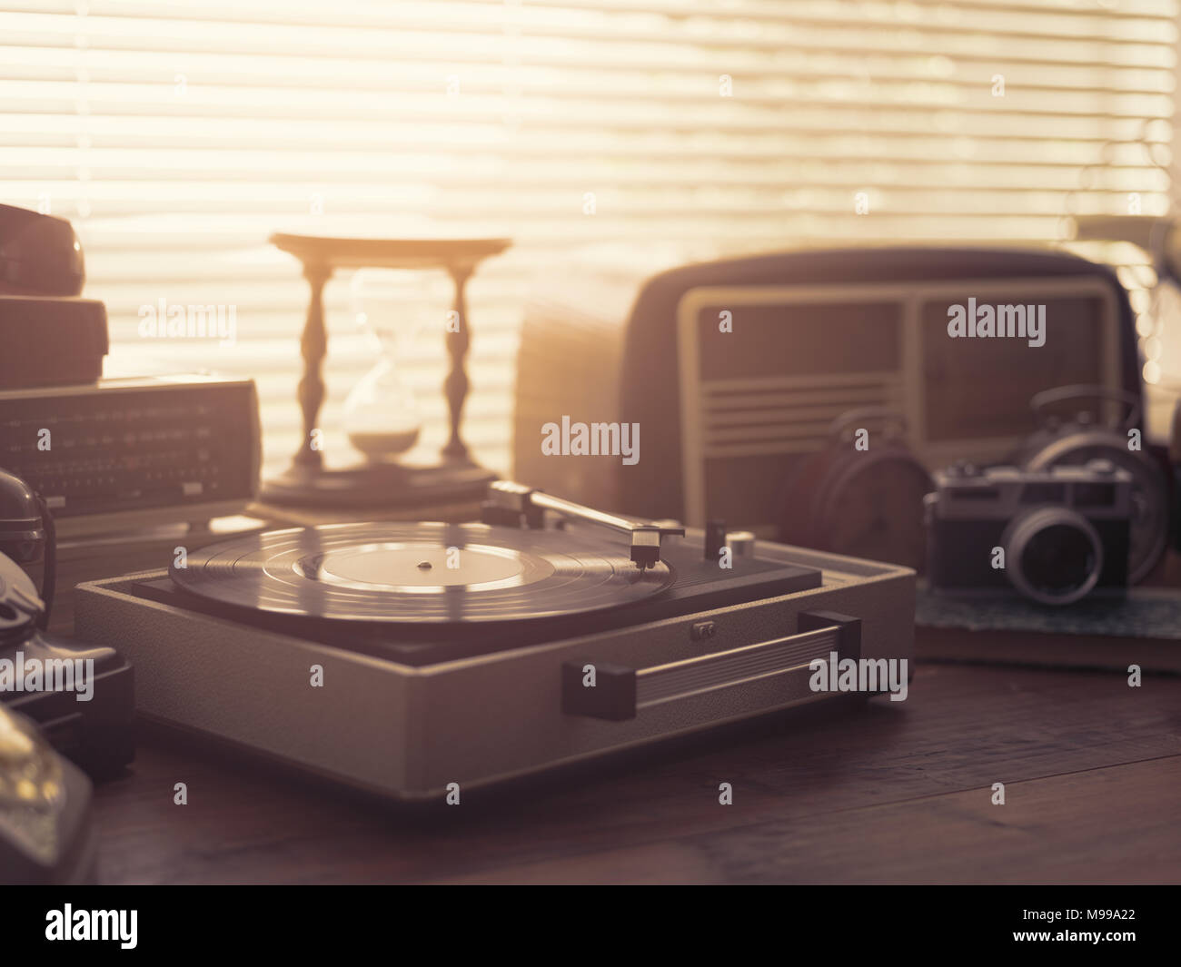 1950s turntable hi-res stock photography and images - Alamy