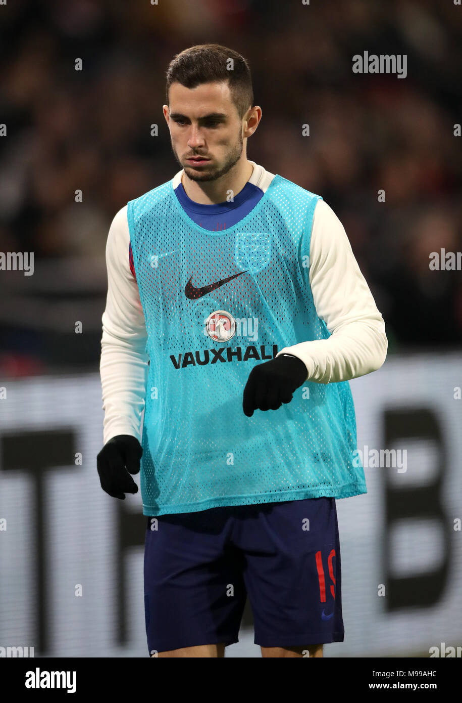 England's Lewis Cook during the international friendly match at the ...