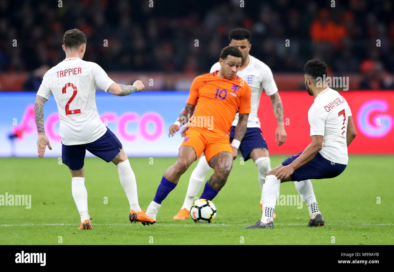 Memphis depay holland hi-res stock photography and images - Alamy