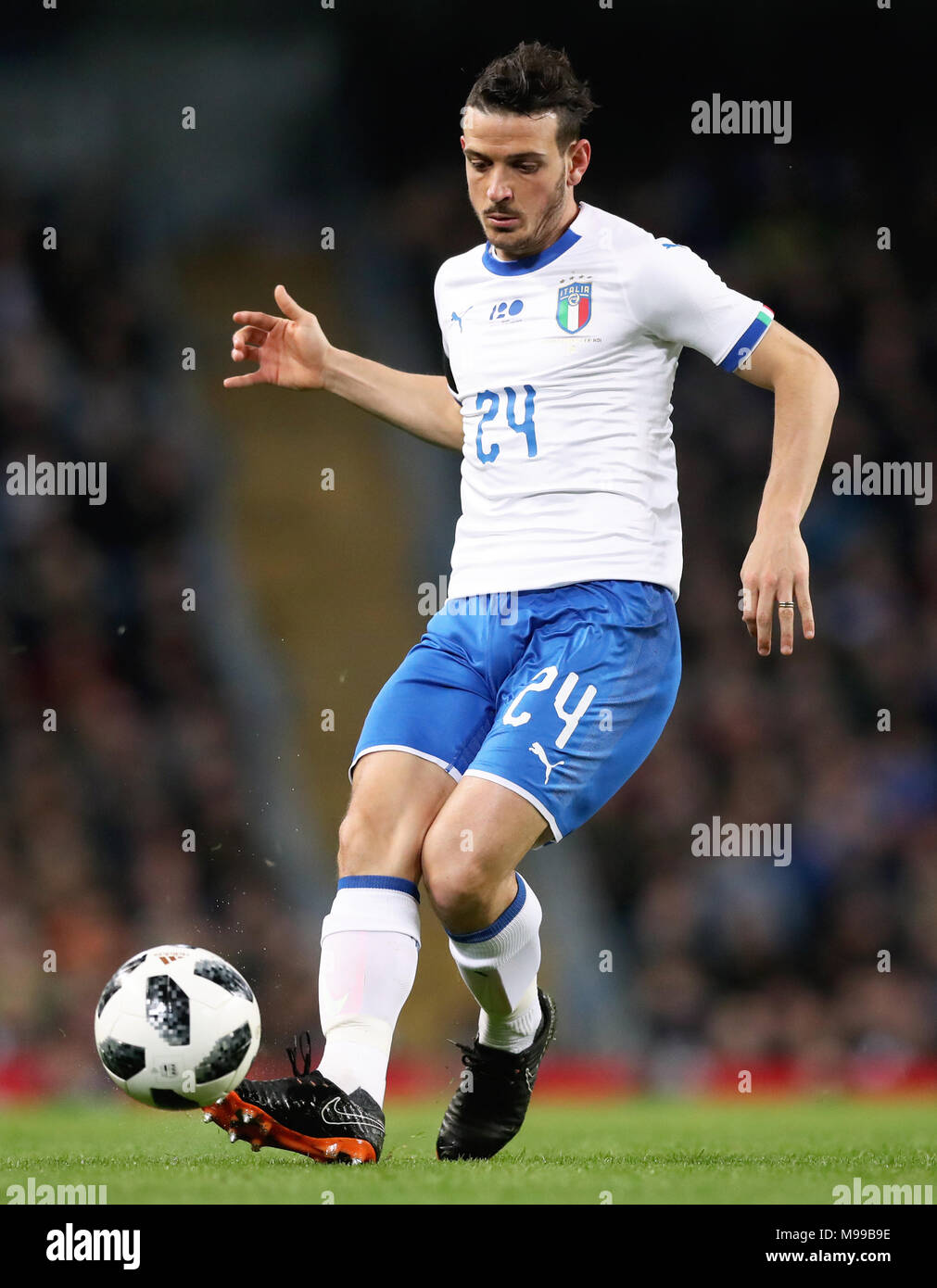 Italy's Alessandro Florenzi during the international friendly match at ...