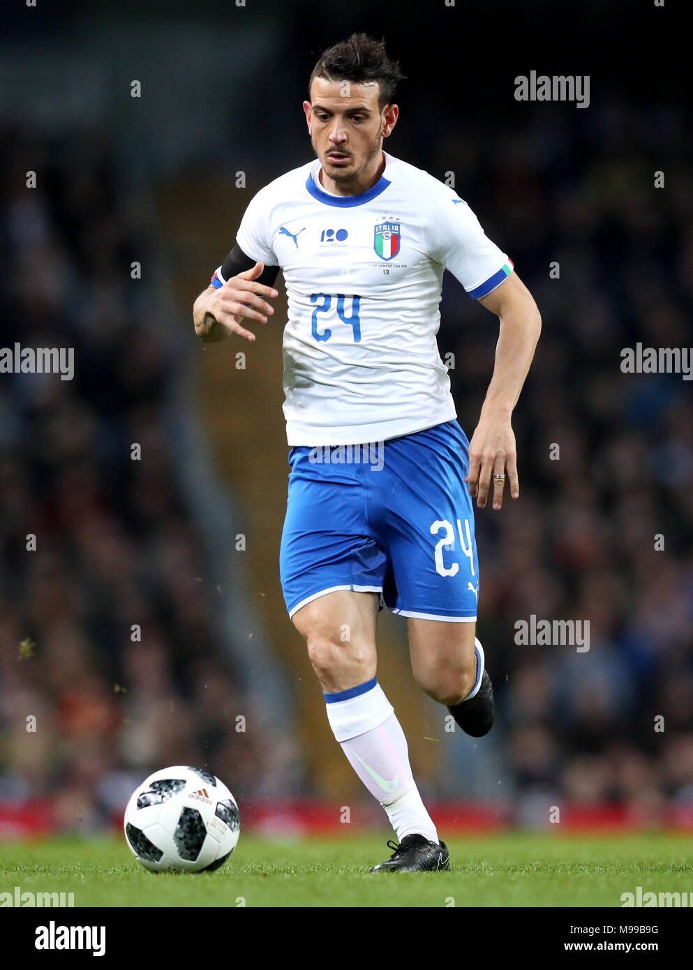 Italy's Alessandro Florenzi during the international friendly match at ...