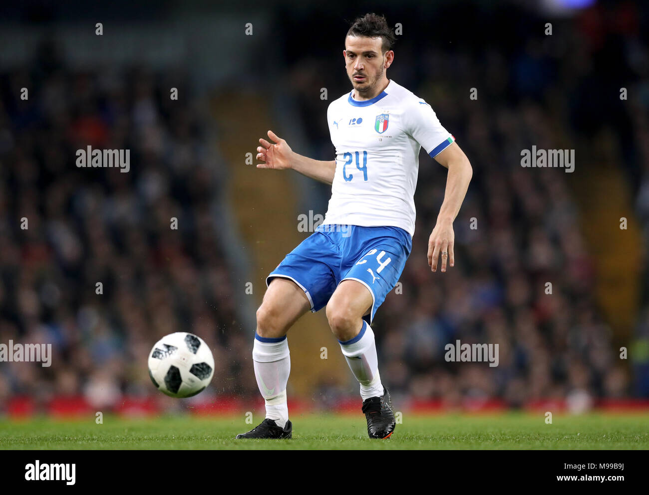Italy's Alessandro Florenzi during the international friendly match at ...