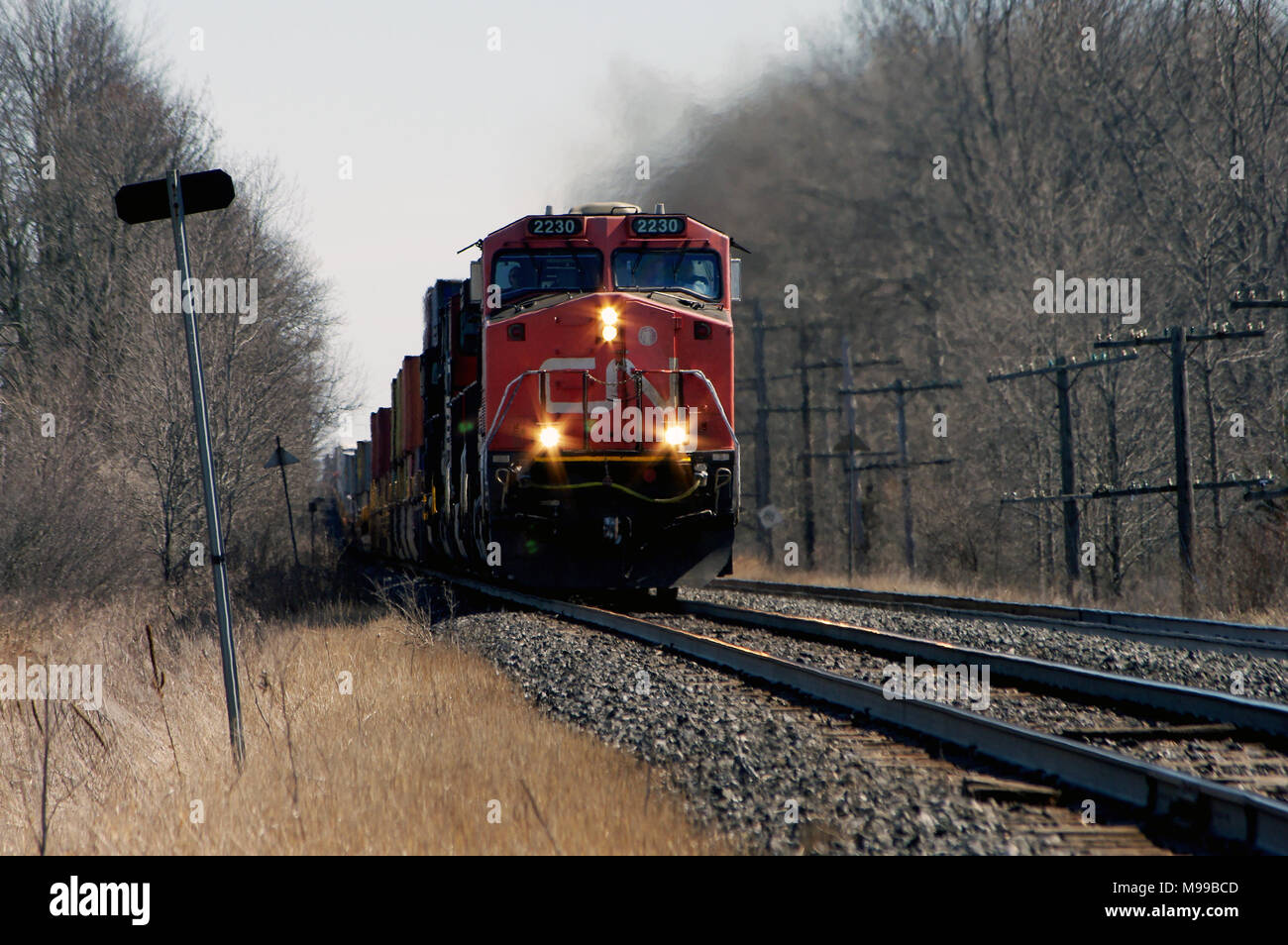 Freight train conductor hi-res stock photography and images - Alamy