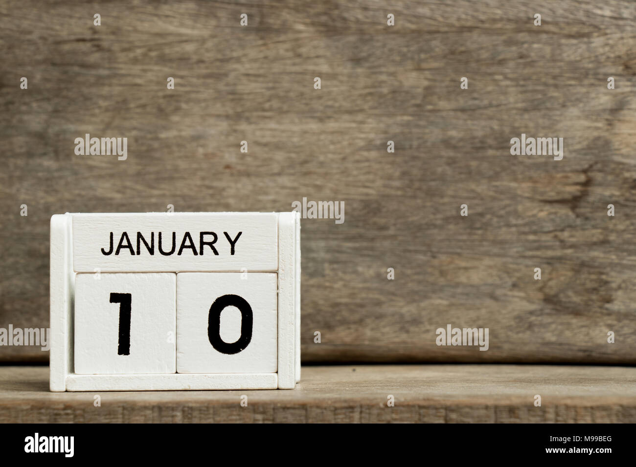 January 10 date on calendar hi-res stock photography and images - Alamy