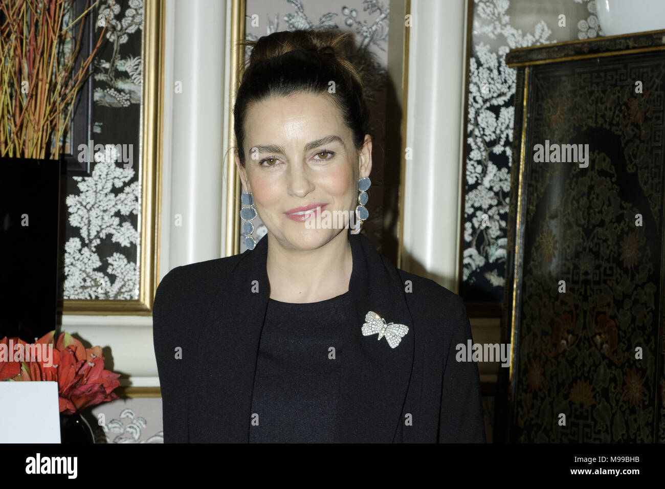 Maria Palacios attends the Jacob Delafon brand party at the Hotel Santo ...