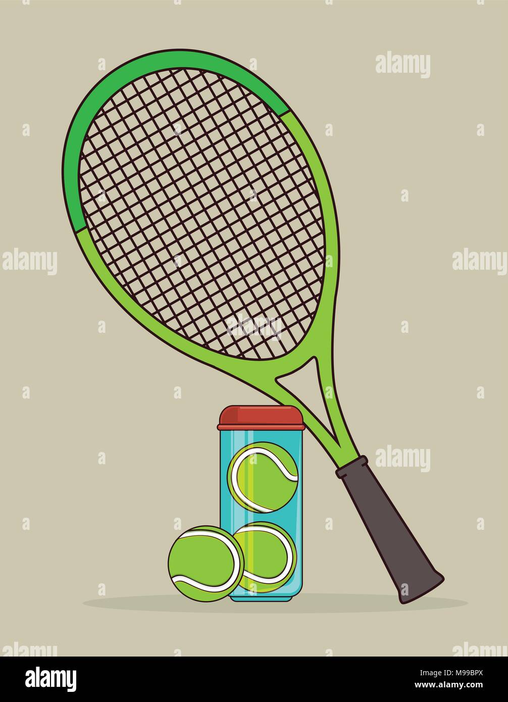 Tennis sport game graphic design, vector illustration Stock Vector ...