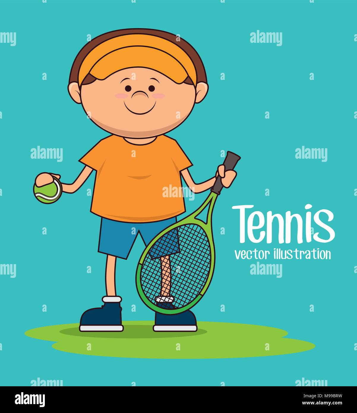 Tennis sport game graphic design, vector illustration Stock Vector ...
