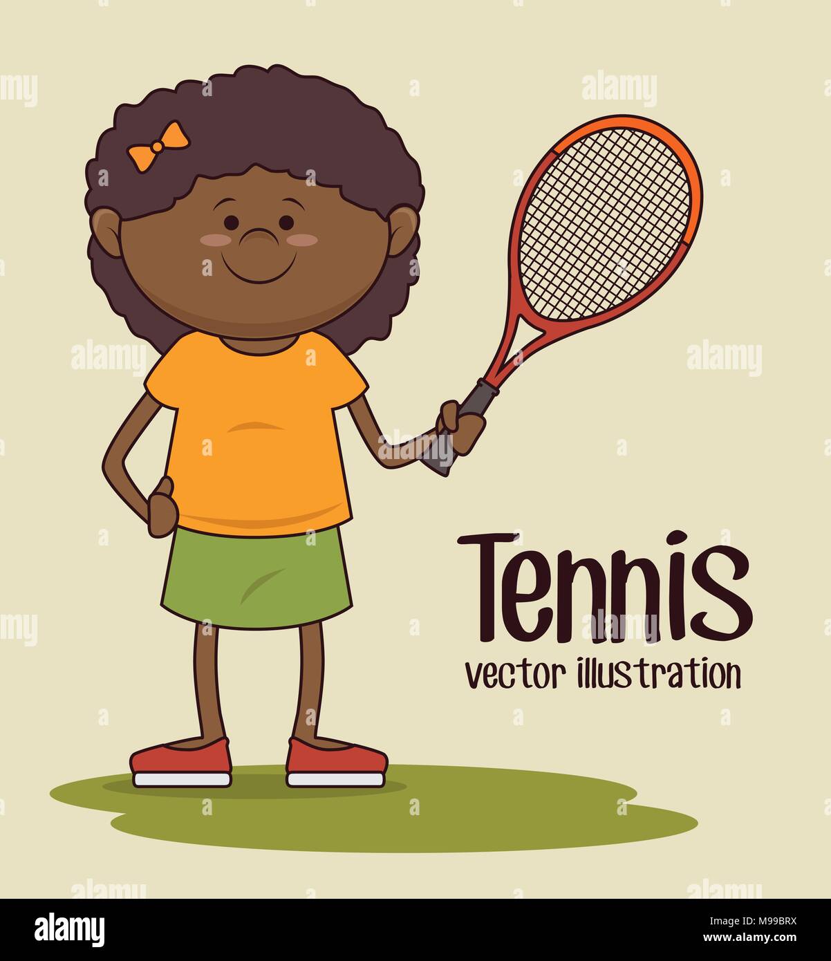 Tennis sport game graphic design, vector illustration Stock Vector ...
