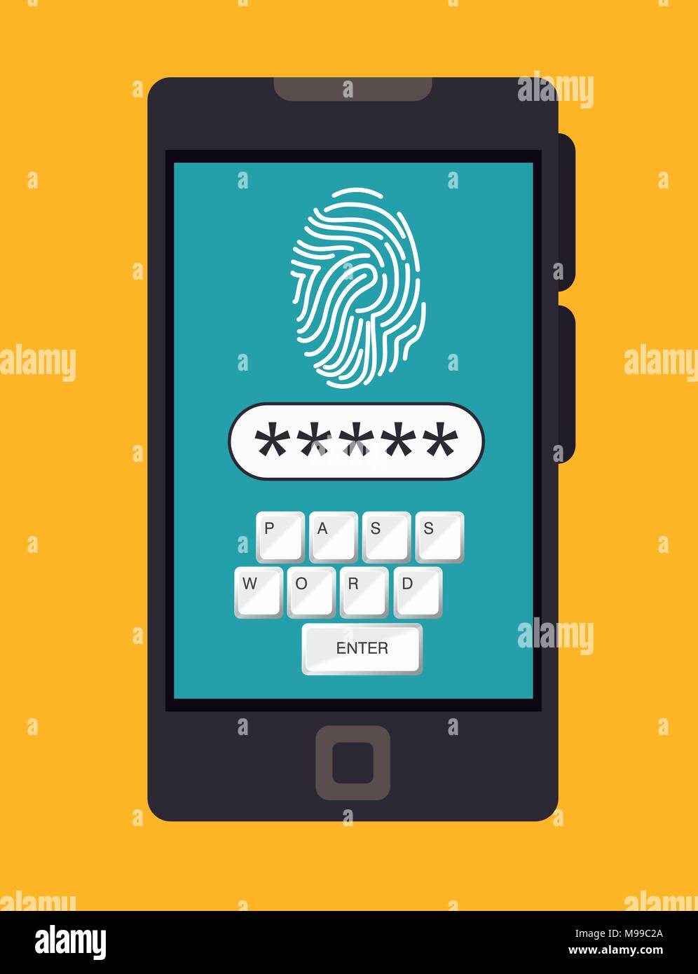Security system and surveillance graphic design, vector illustration ...