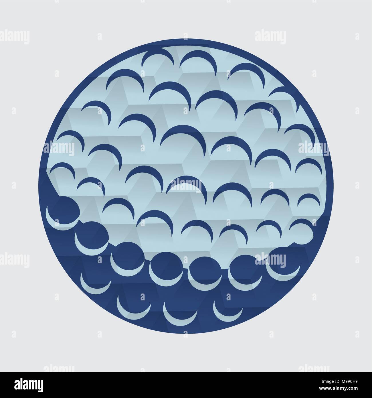 Golf club sport game graphic design, vector illustration eps10 Stock ...
