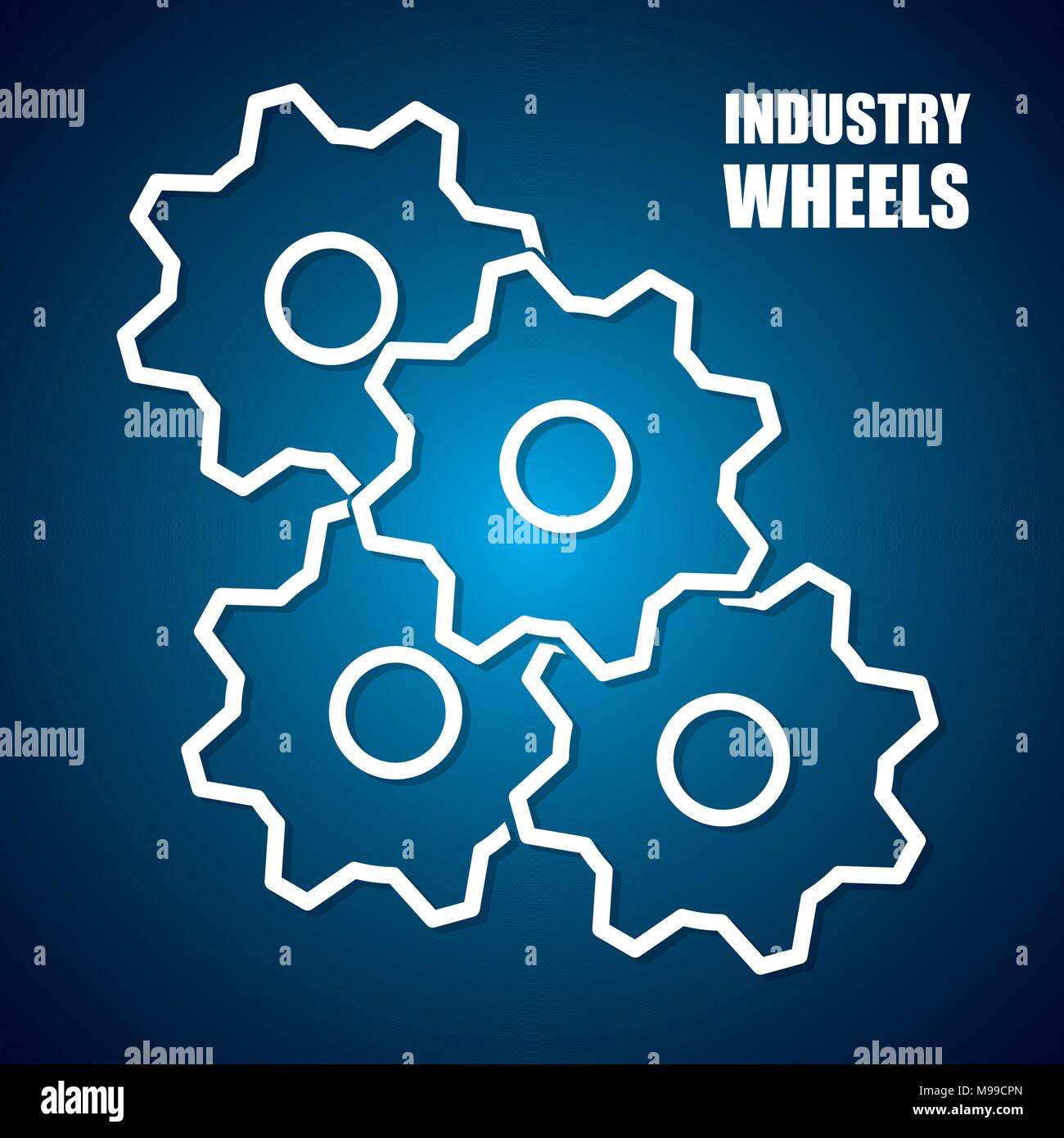 Engine wheels detail Stock Vector Images - Alamy