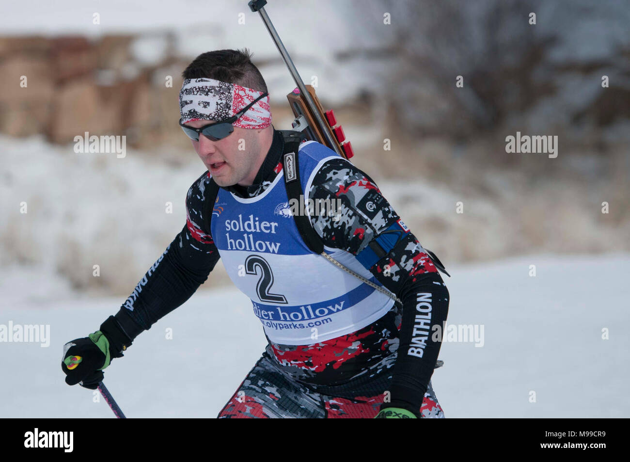Sgt. Jordan Becker of the North Dakota National Guard descends 'The ...