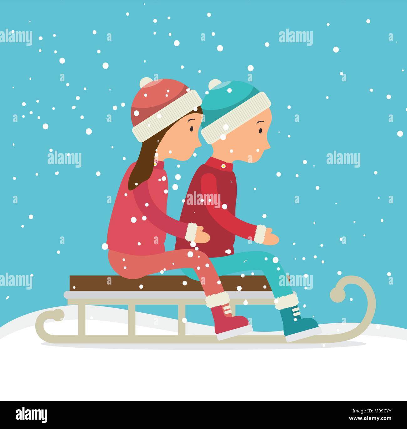 Couple mountain fashion Stock Vector Images - Alamy