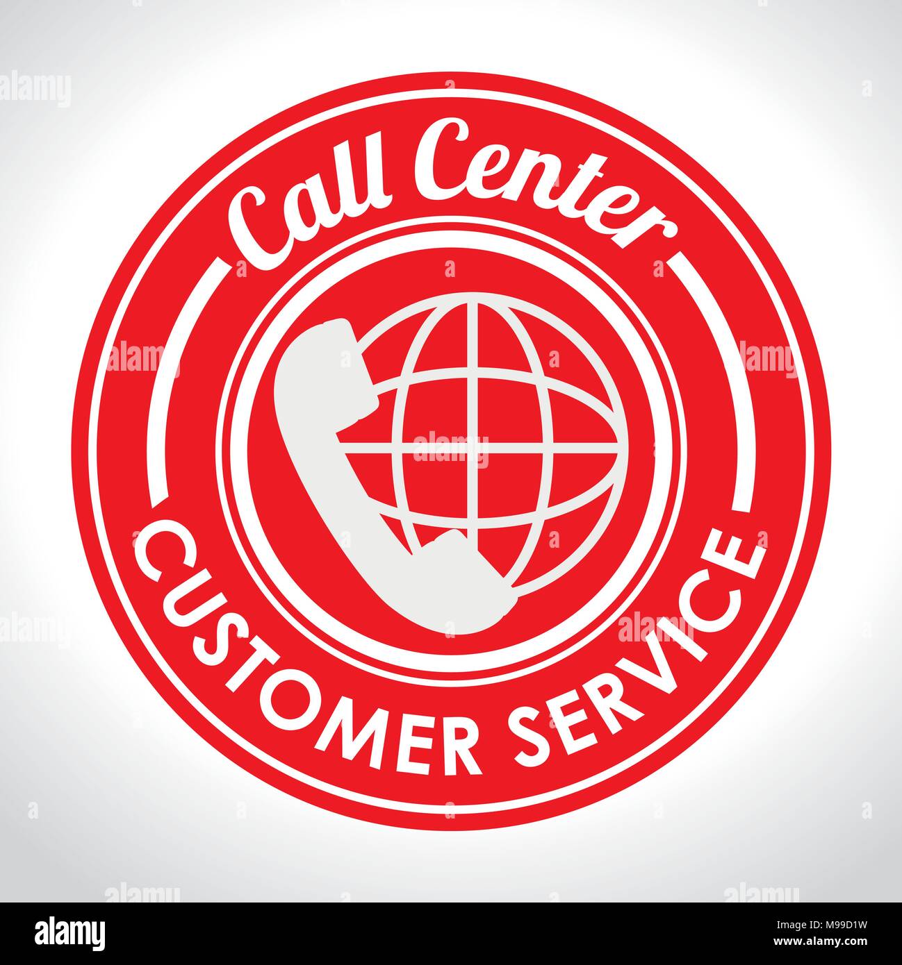 Customer service and technical support graphic design, vector ...