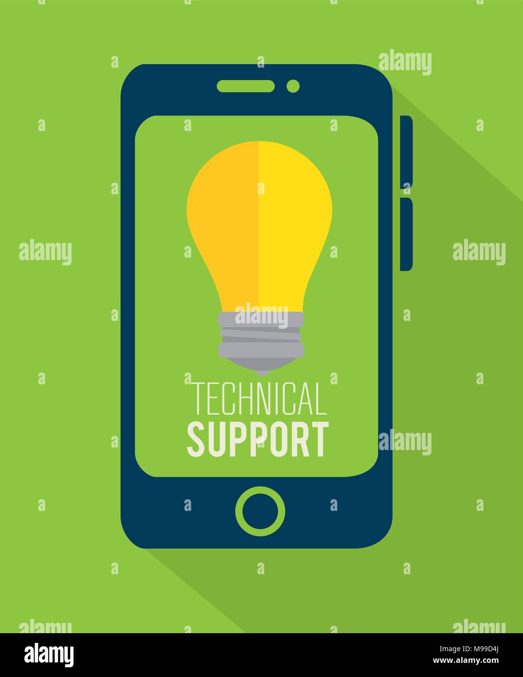 Customer service and technical support graphic design, vector ...