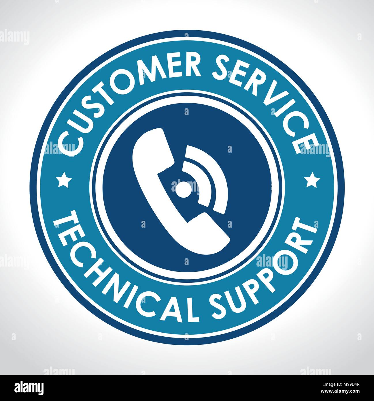 Customer service and technical support graphic design, vector ...