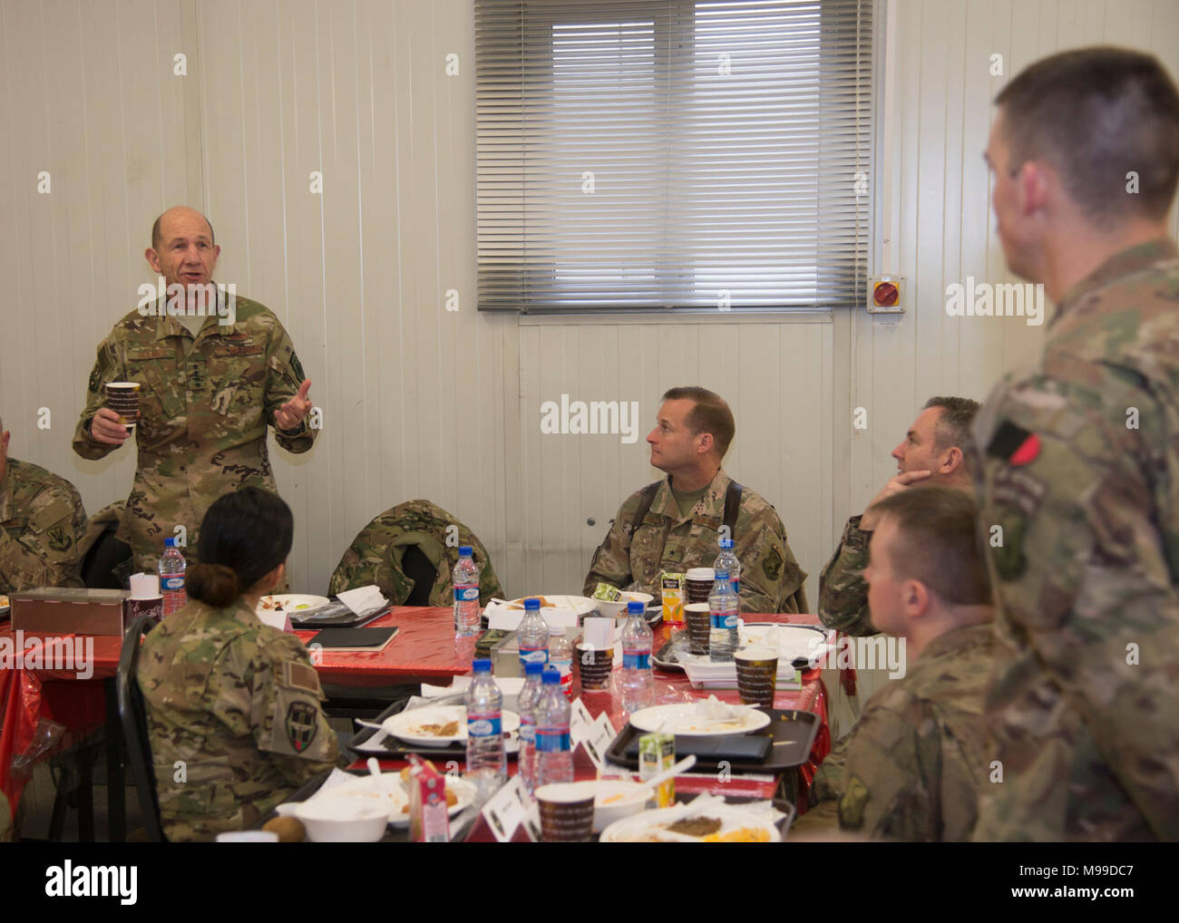 Gen. Mike Holmes, commander of Air Combat Command, visits Train, Advise ...