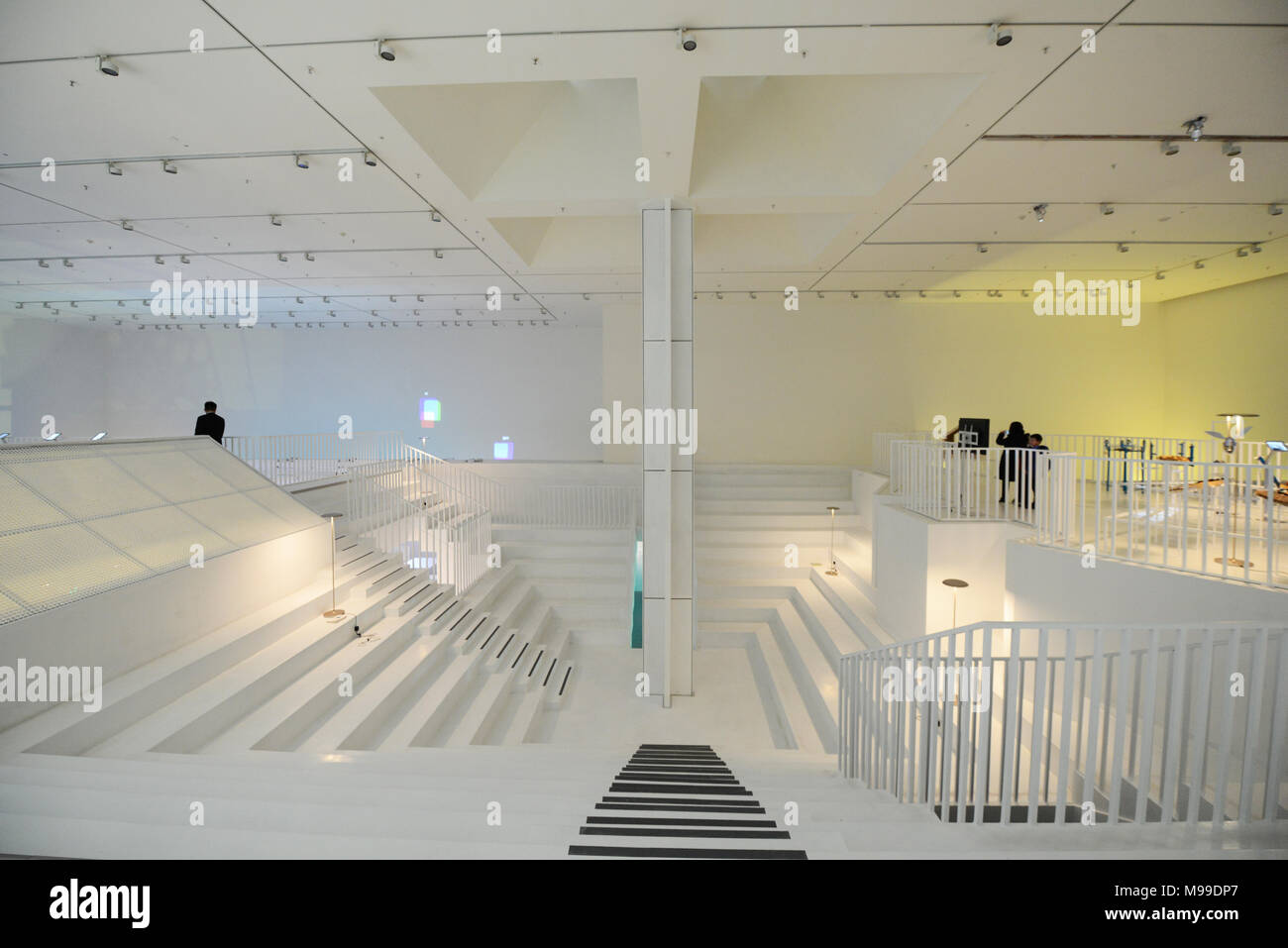 Well designed public space in the Design Society art & design museum in ...