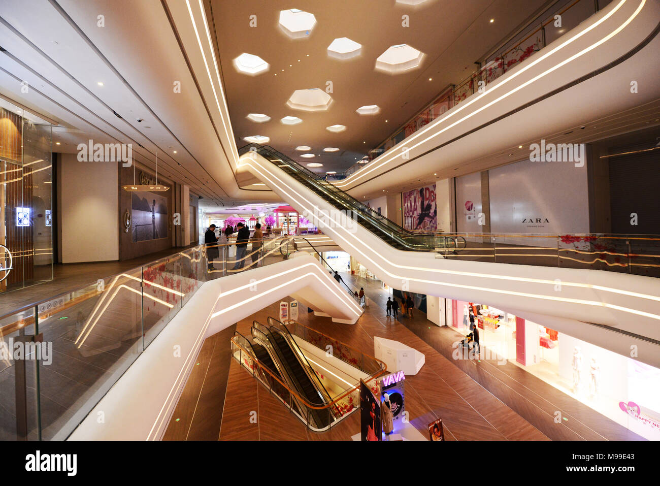 Shopping Mall In Shenzhen China High Resolution Stock Photography and ...
