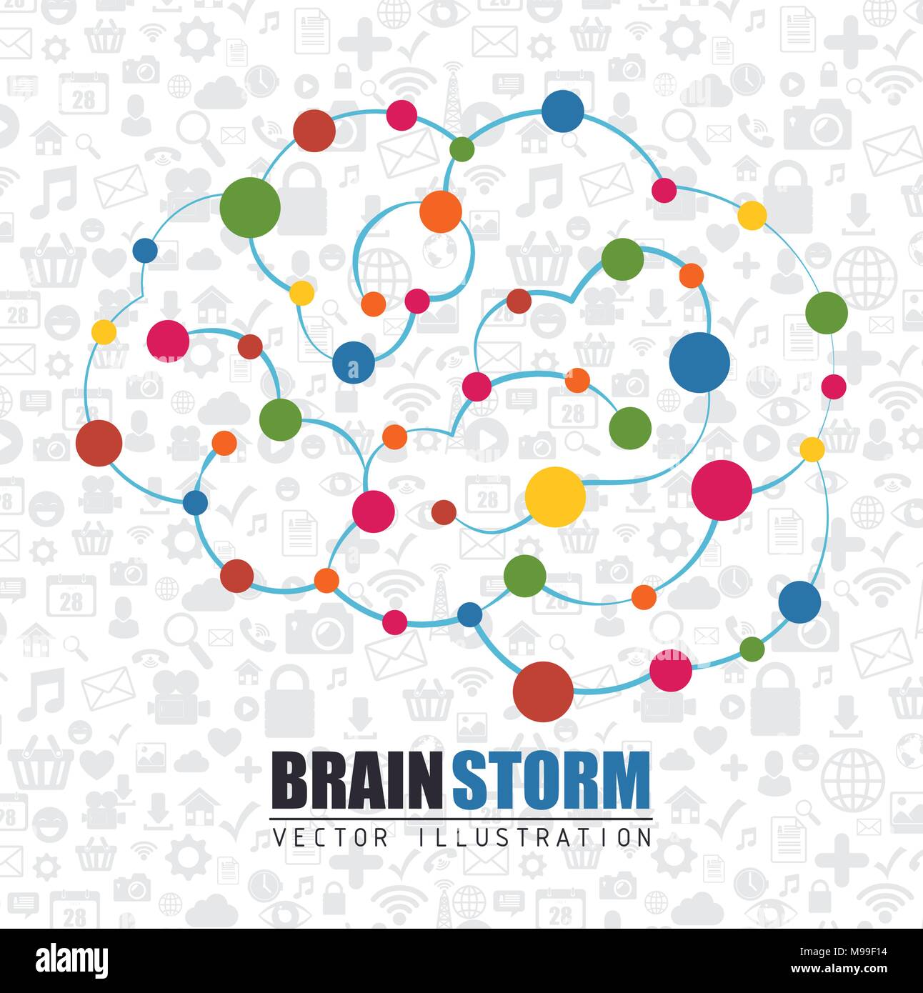 Intelligence of the human brain Stock Vector Image & Art - Alamy